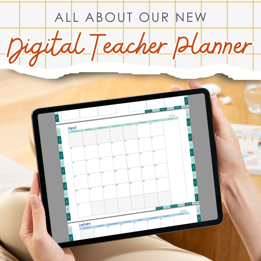Digital Teacher Planner 2026/27 - An Interactive Planner for Teachers